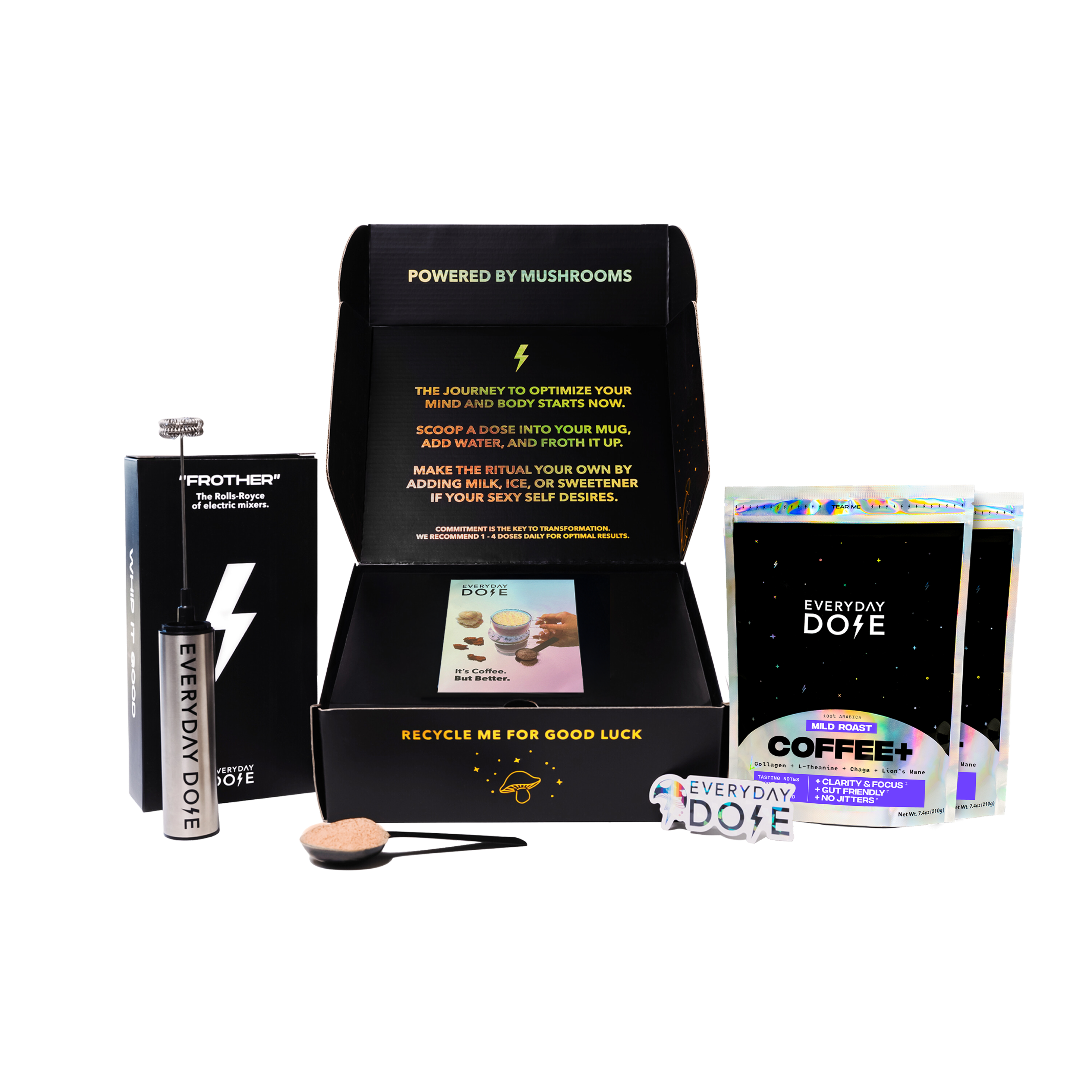 60 Servings of Coffee + FREE Starter Kit – Everyday Dose