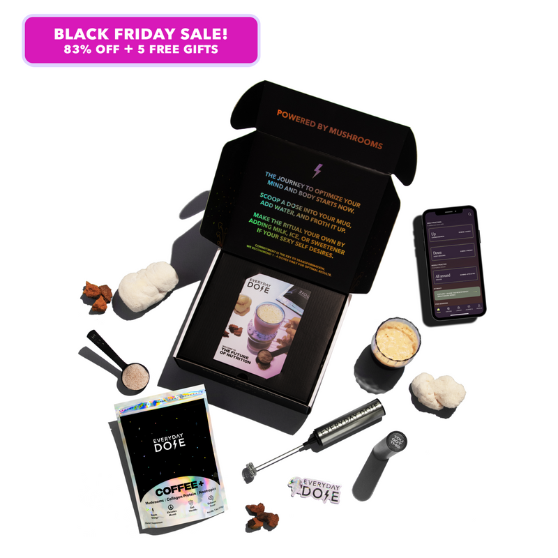 Mushroom Coffee + Free Starter Kit - Everyday Dose